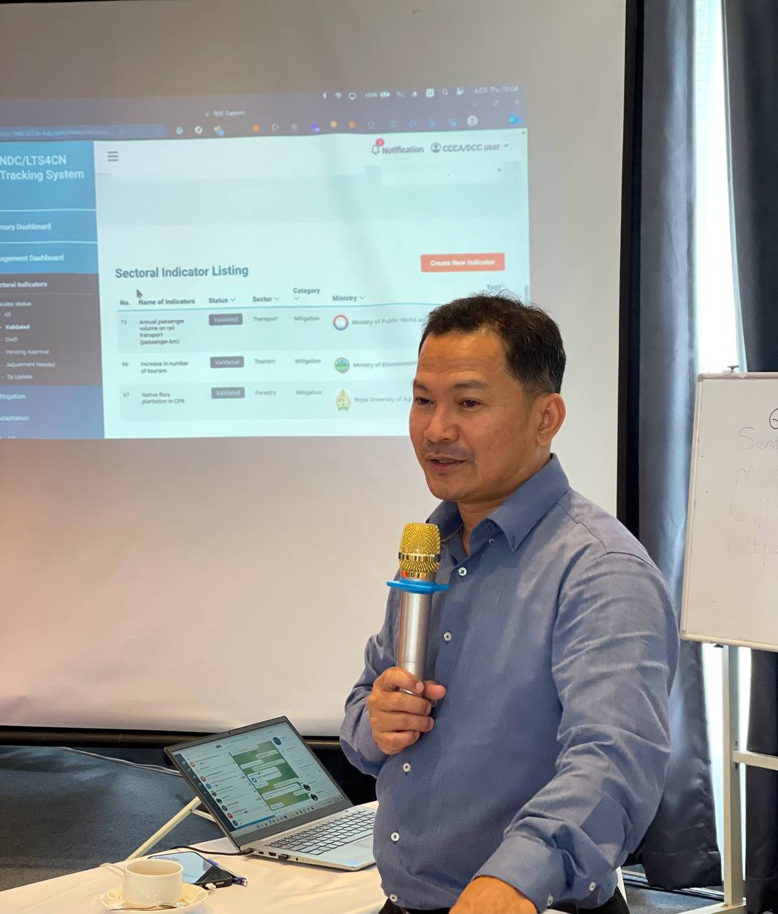 Capacity Building Training on the NDC/LTS4CN Tracking System and NCSD Portal/Website Management ...